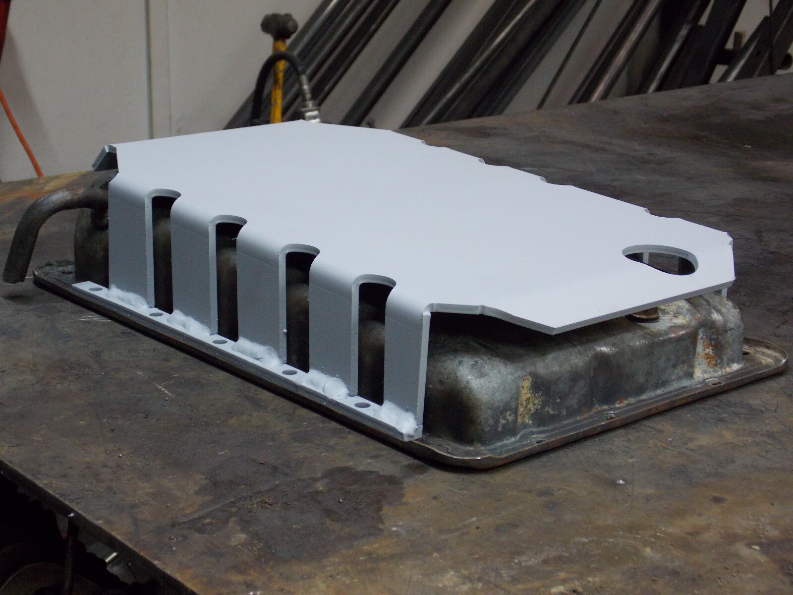 Jeep XJ AW4 Transmission Pan Skid Plate - FREE SHIPPING | eBay