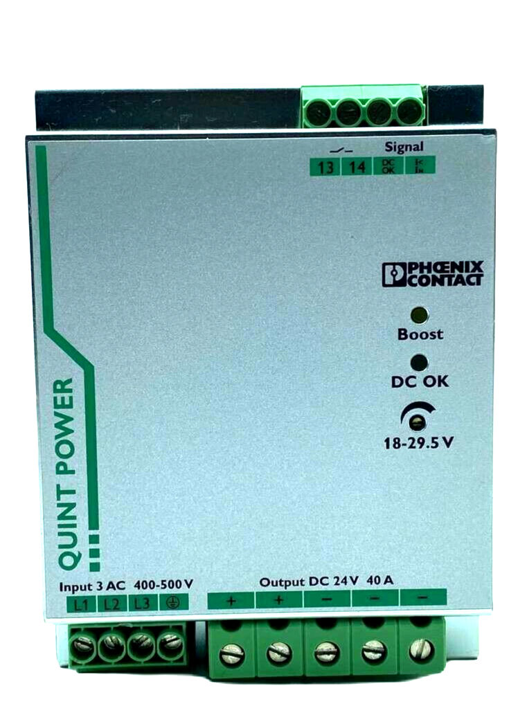 PHOENIX CONTACT QUINT-PS/3AC/24DC/40 POWER SUPPLY UNIT 2866802 | eBay
