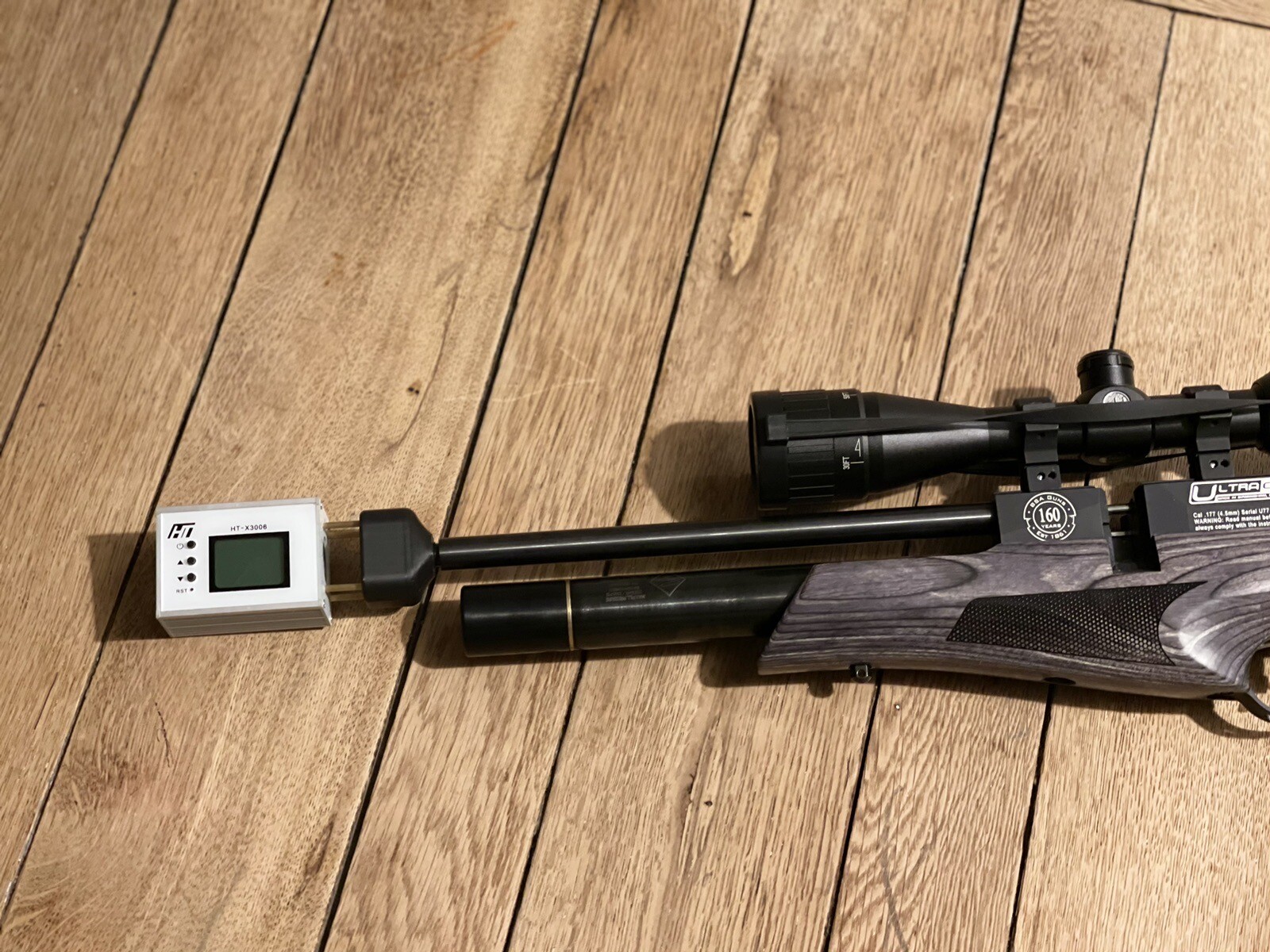 1/2" UNF Chronograph Mount for HT-X3006 Air Gun Rifle Chrono | eBay UK