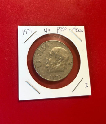 1971 UN PESO MEXICO COIN - NICE WORLD COIN !!! | eBay