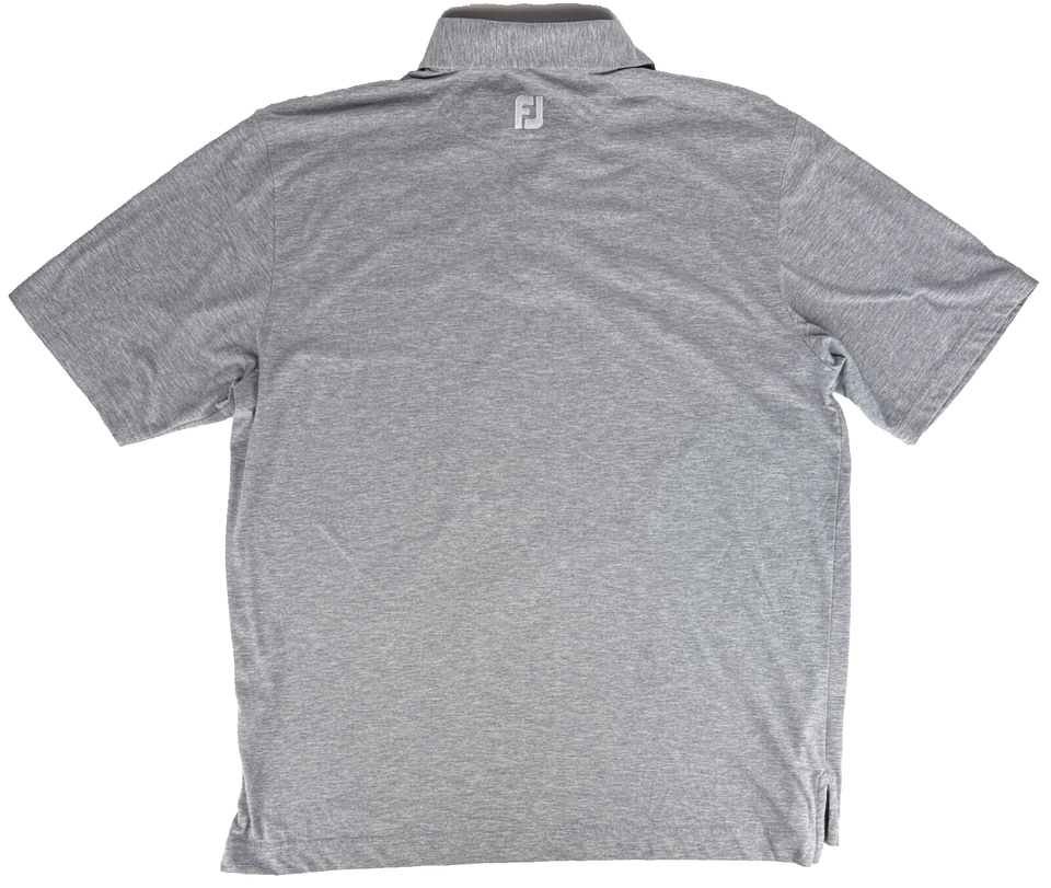 Footjoy FJ Golf Greenwich Country Club Gray Embroidered Logo Polo Shirt ...