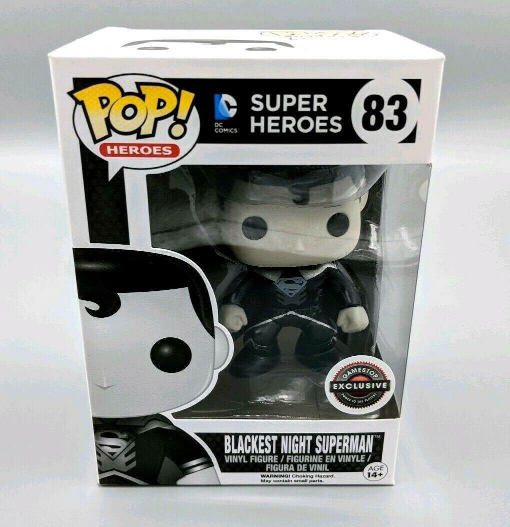 Funko POP! Heroes #73 Blackest Night Superman GameStop Exclusive ...