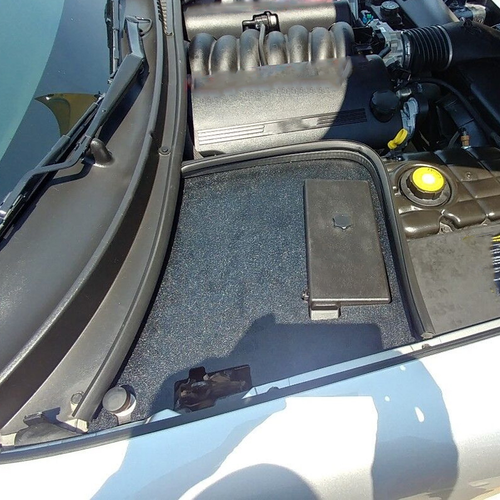 For C5 Chevrolet Corvette 1997-2004 ABS Plastic Battery Den Cover Plate ...