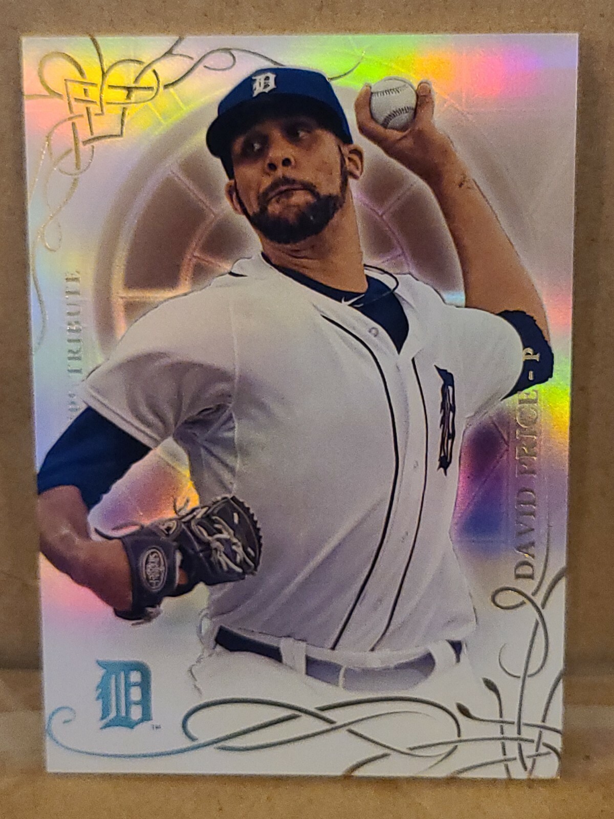 2015 David Price Topps Tribute Foil Refractor | eBay