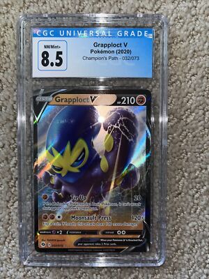 Grapploct V Pokémon TCG 2020 Champions Path 032/073 CGC 8.5 | eBay