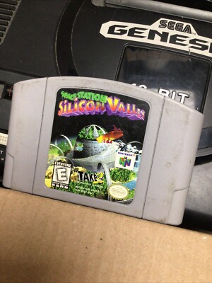 Space Station: Silicon Valley N64 Nintendo 64, 1998 Authentic - Free ...