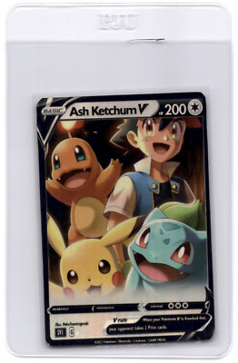 CUSTOMmade madeTOorder full art holo pokemon card PTL233 Ash Ketchum | eBay