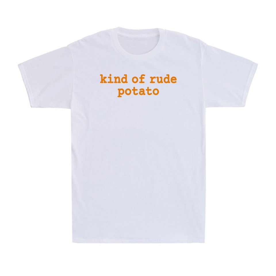 Sweet Potato and Kind of Rude Potato Funny Thanksgiving Couples Men's T ...