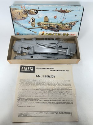 Vtg 1966 Airfix Craft Master B-24 Liberator 1/72 Scale Model Kit | eBay