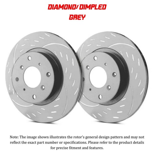 Rear Disc Brake Rotor Set for 2022 Dodge Challenger SRT Hellcat Redeye ...
