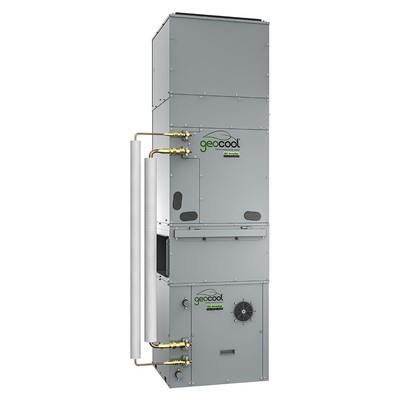 5 Ton 71 EER2 GeoCool Geothermal Heat Pump Vertical Package Unit ...