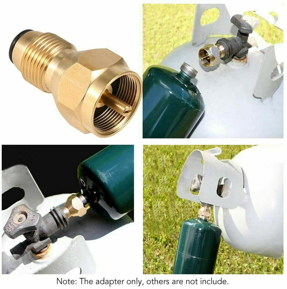 Propane Refill Adapter LP Gas Cylinder Tank Coupler Portable Furnace ...