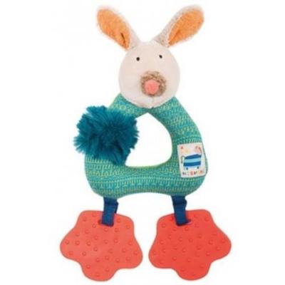 Ring Rattle Baby Teether Toy Soft Plush - Moulin Roty Les Zig et Zag ...