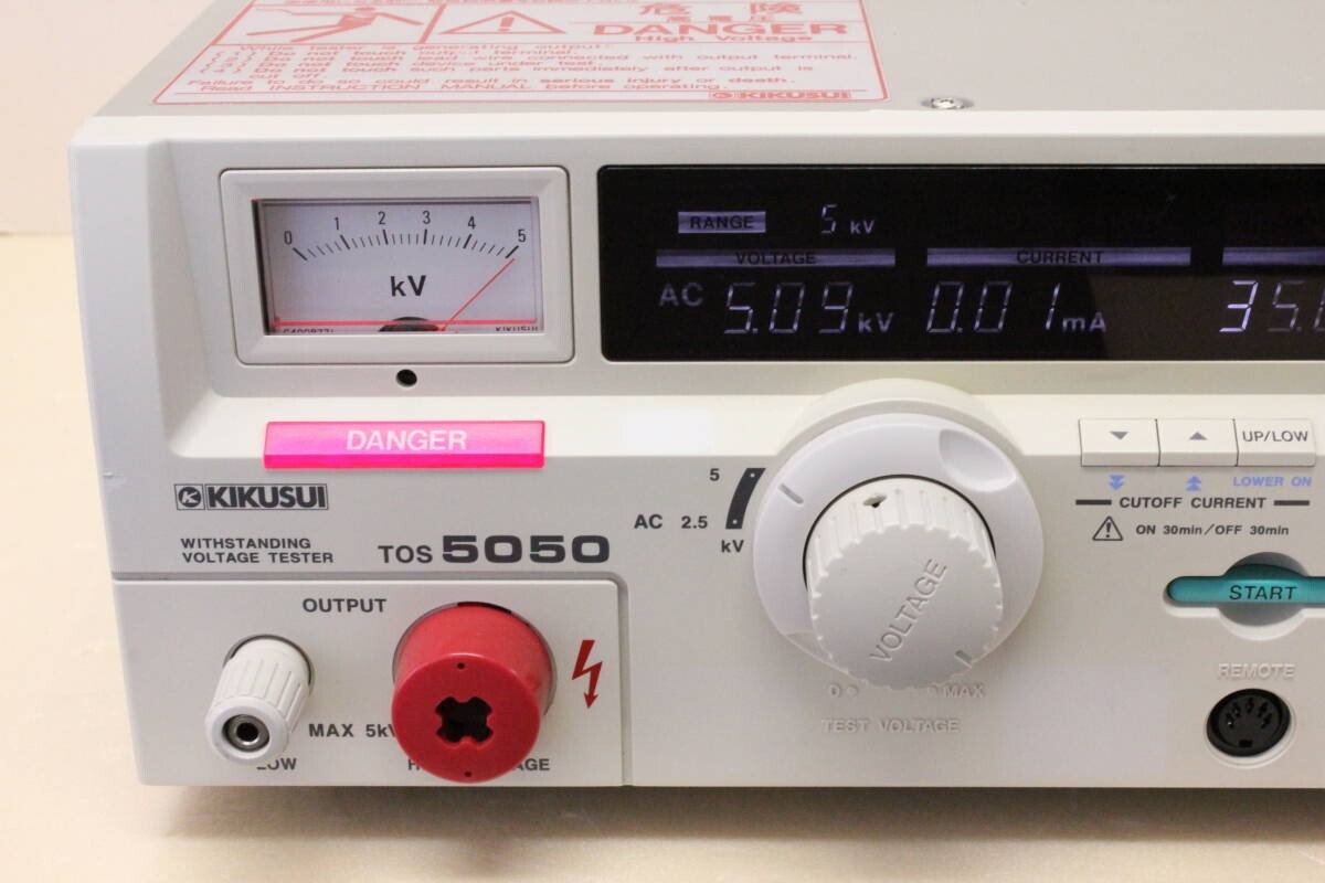 Kikusui TOS5050 Withstanding Voltage Tester Parts Repair for sale ...