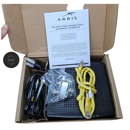 ARRIS Modem Touchstone CM820A DOCSIS 3.0 Ultra Fast Cable w/ Power ...