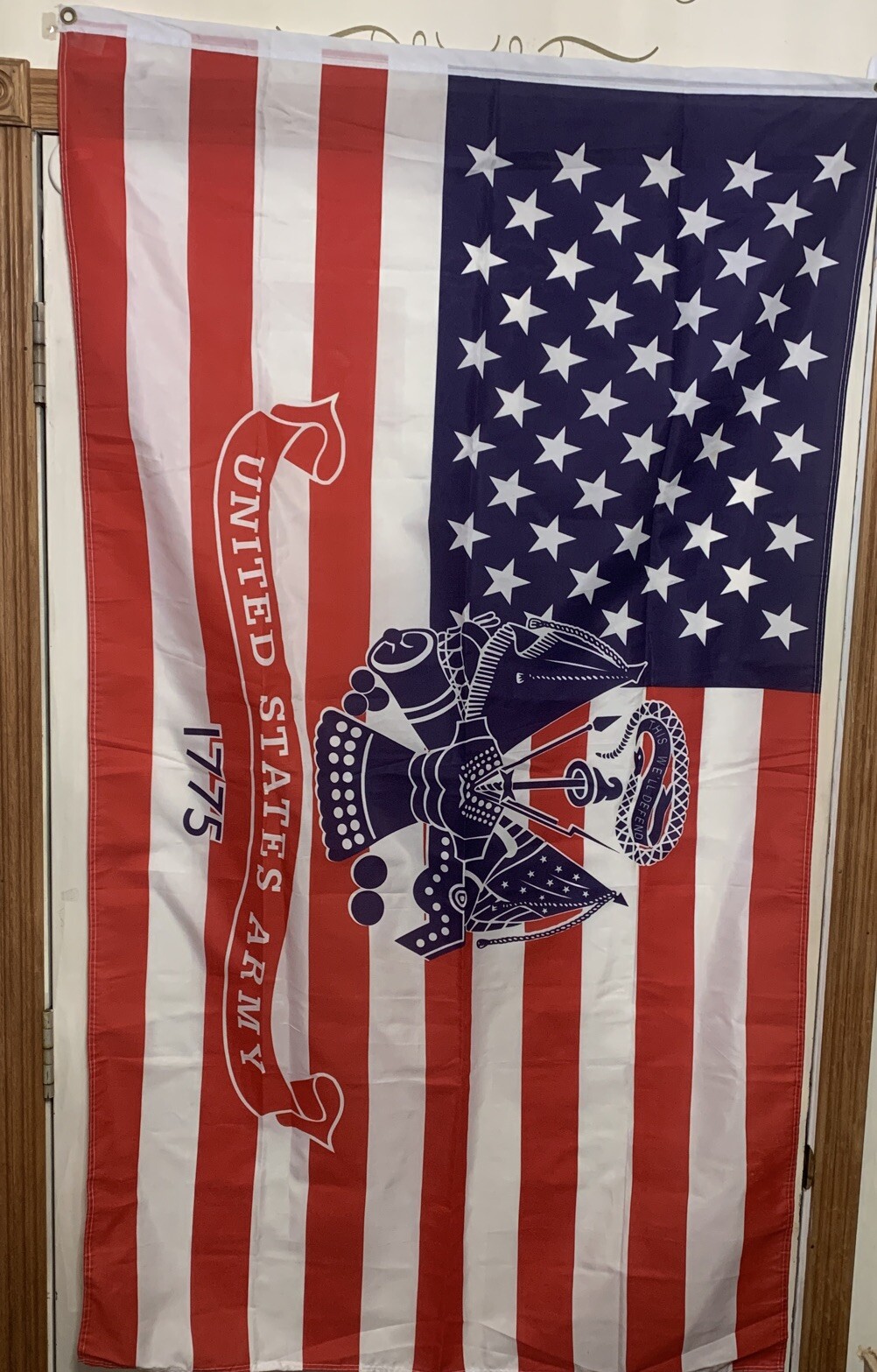 US Army Crest Flag United States Army Branch Flag Polyester 3x5 ft Flag ...