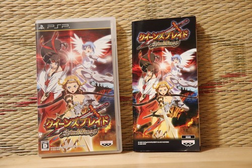 Queens Blade Spiral Chaos Japan Playstation Portable PSP Very Good ...