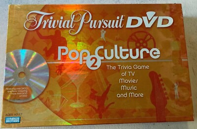 Trivial Pursuit DVD Pop Culture 2 Trivia Game Complete Clean | eBay