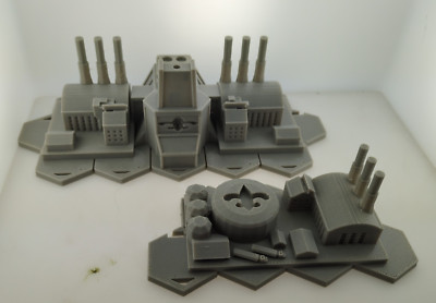 Weapons plant set hex 6mm terrain FAST SHIP|Alternate Wargaming ...