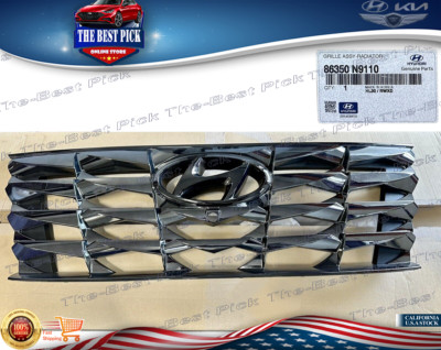 ⭐GENUINE⭐ FRONT Bumper OEM Grille for Camera 86350N9110 Hyundai Tucson ...