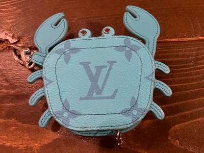 Louis Vuitton LV Bag Charm LV Crab Motif Blue () | eBay