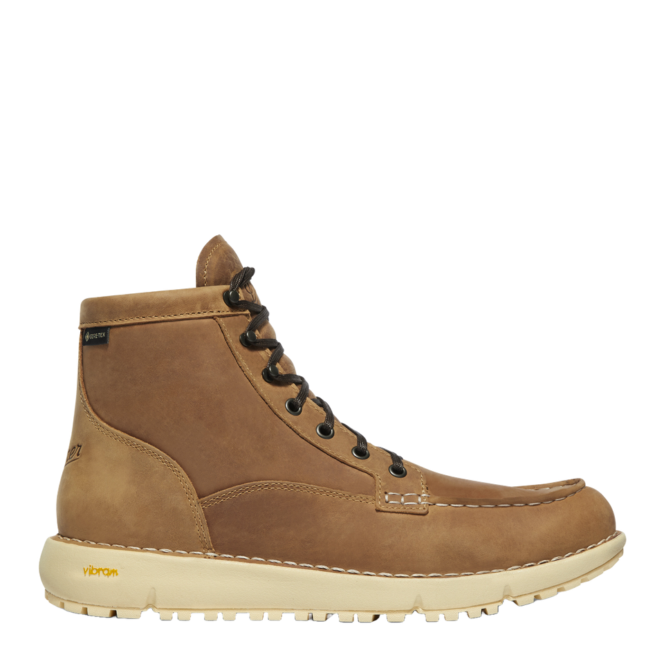 Danner Men's Logger Moc 917 GTX Bone Brown Leather Boot 30741 | eBay