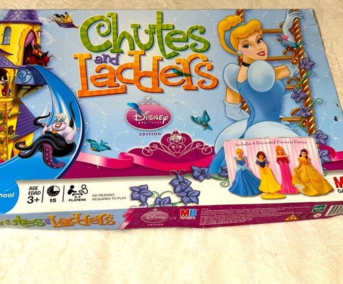 2009 Disney Princess Chutes and Ladders by Hasbro *Nearly Complete ...
