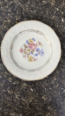 Vintage Edwin M Knowles Priscilla Scalloped Edge 22k Gold Details USA ...