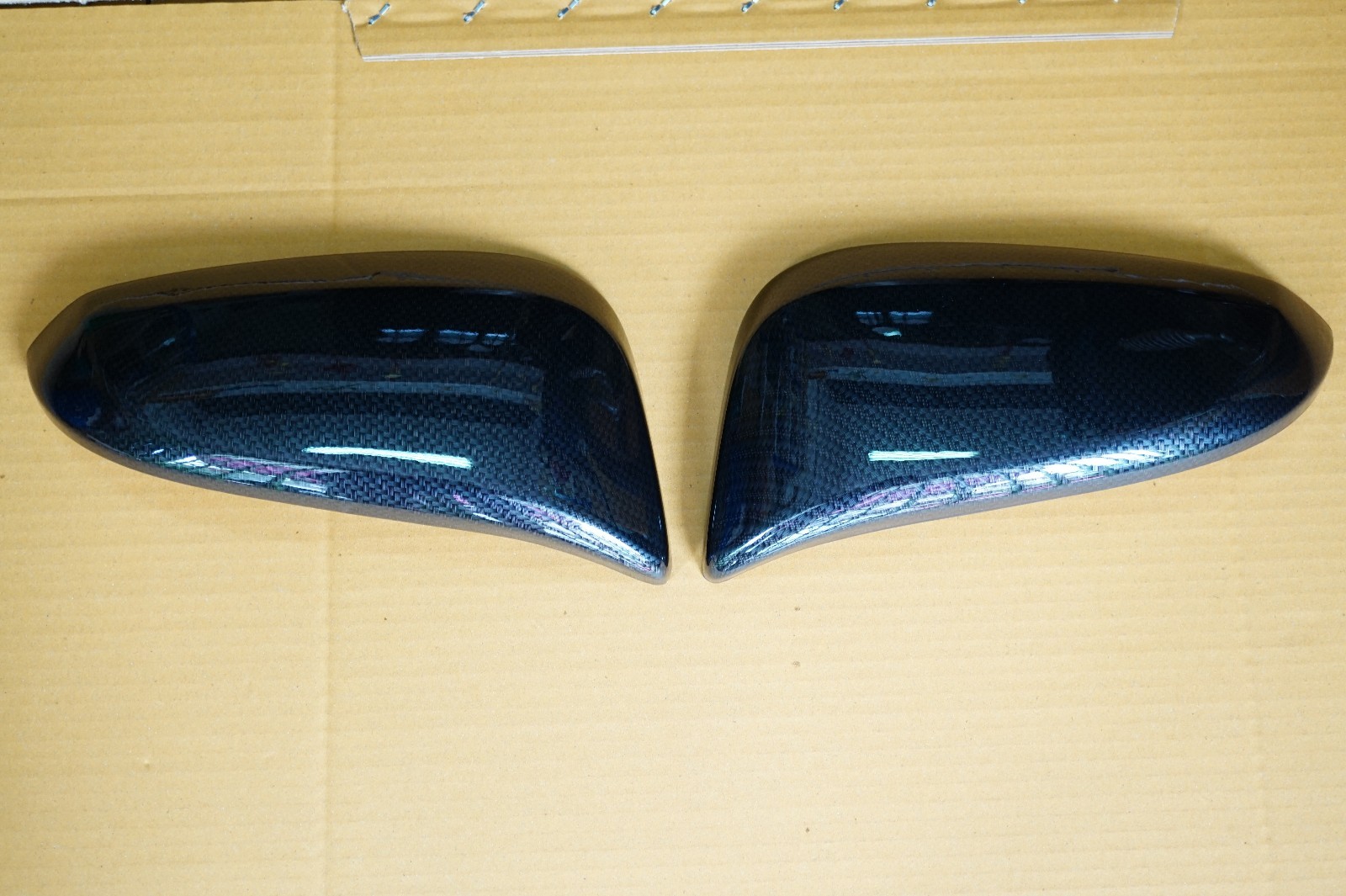 CARBON FIBER WING MIRROR COVER SET OF 2 LH + RH FOR TOYOTA HILUX ...
