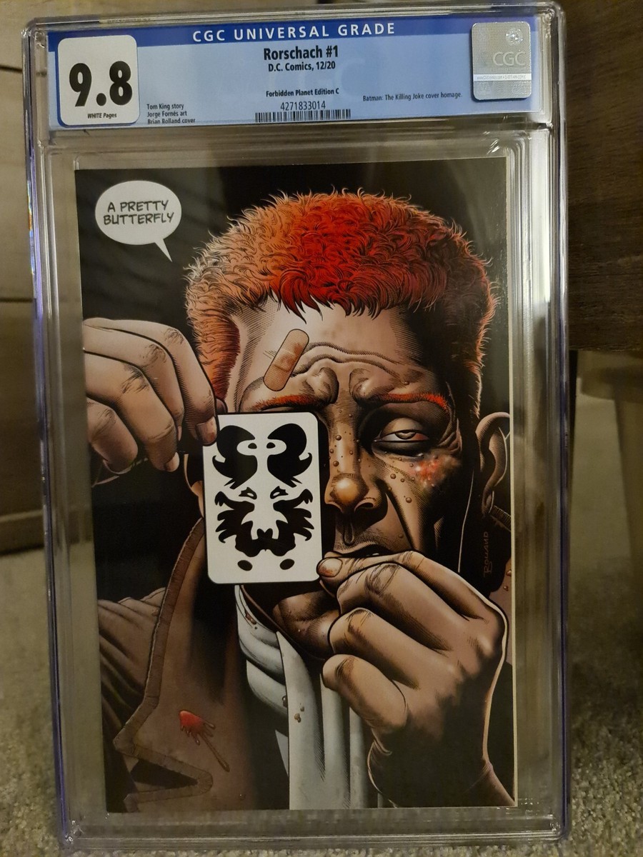 Rorschach Color Butterfly By