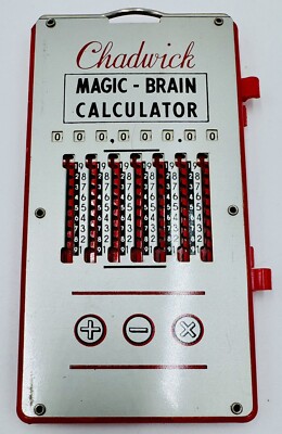 Vintage Chadwick Magic Brain Calculator | eBay