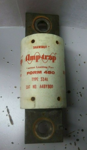 Nice Gould Shawmut A4BY800-55AL 800 Amp Form 480 Fuse 600 Volts | eBay