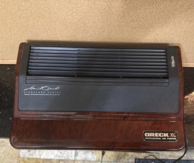 Oreck XL Professional Signature Series Air Purifier Faux Wood Grain ...