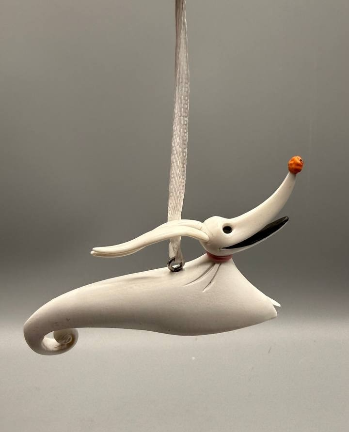 Hallmark Disney Nightmare Before Christmas Zero Ornament — Collectible ...
