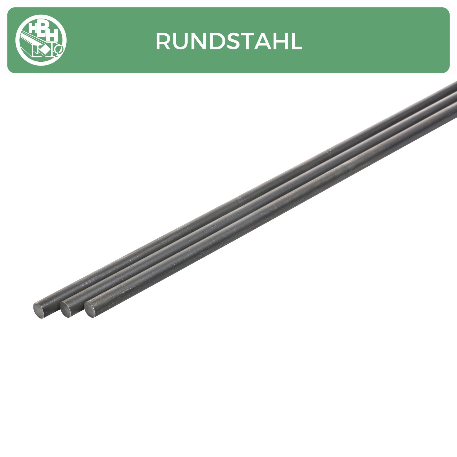 Rundeisen Rundstahl Rund Vollmaterial Stahl S235JR schwarz roh gewalzt ...