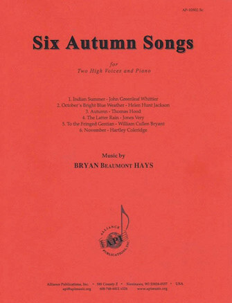 Six Autumn Songs - Voc Duets-pno Six Autumn Songs - Voc Duets-pno | eBay