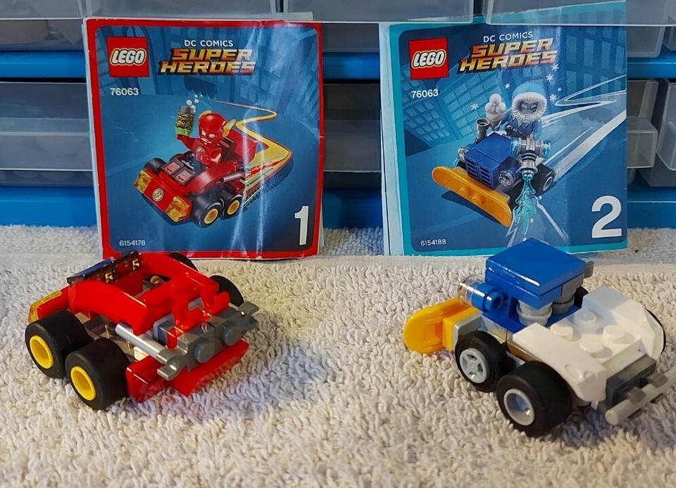 Incomplete LEGO DC Comics Mighty Micros: The Flash vs. Captain Cold ...