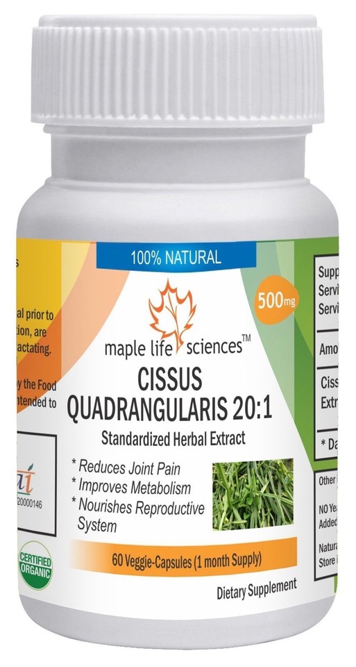 Cissus Quadrangularis Extract Capsules Pure & High Quality | eBay