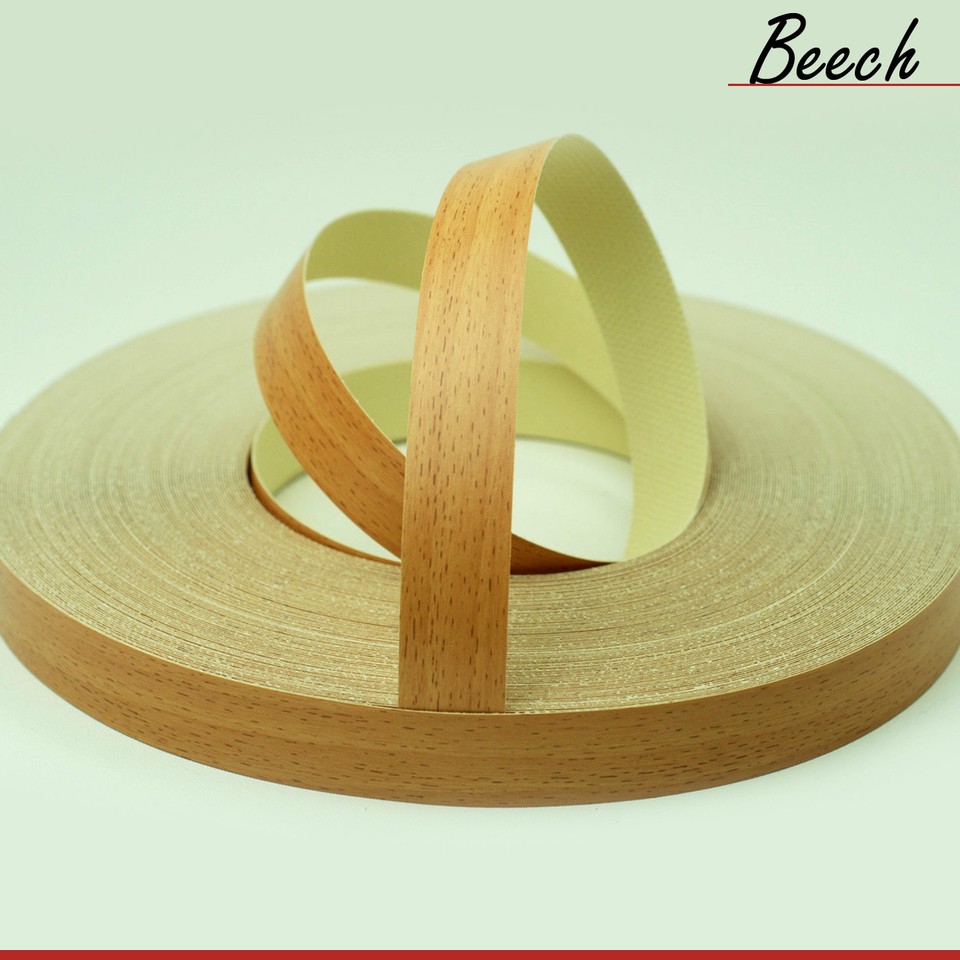 Furniture Edging Tape Iron On Pre Glued Melamine Strips Veneer Real ...