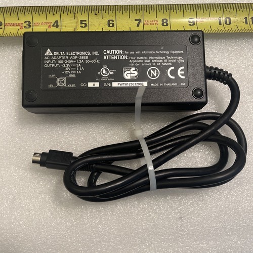 Delta Electronics ADP-28EB AC Adapter input 100-240V 1A 50-60HZ | eBay