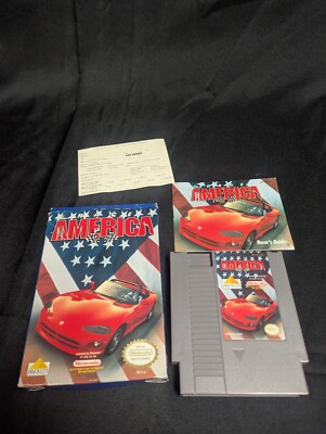 NES Game- Alex Demeo's Race America | eBay