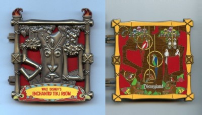 Disney 50th Enchanted Tiki Room Tangaroa Tree Babies Parrots Hinged ...