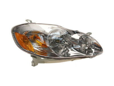 TYC 77HB18Y Right Headlight Assembly Fits 2003-2004 Toyota Corolla | eBay