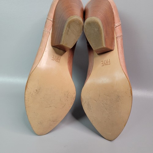 Frye Leather Boots Women's Size 9 Reina Cut Out Bootie Ankle Western ...