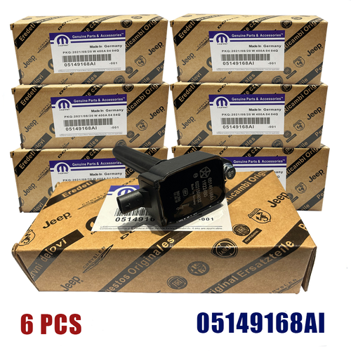 6 PCS Mopar Ignition Coils UF270 For Chrysler Jeep Dodge Ram 3.6L ...