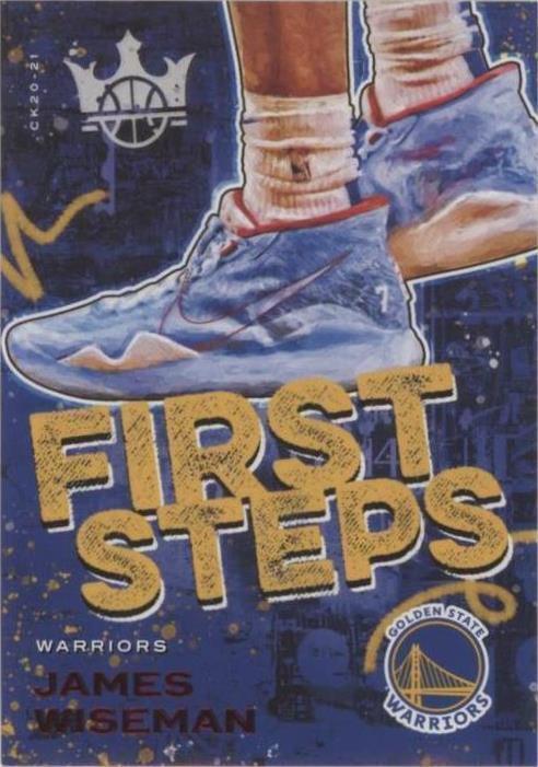 2020-21 Panini Court Kings - First Steps James Wiseman #10 Ruby /149 ...