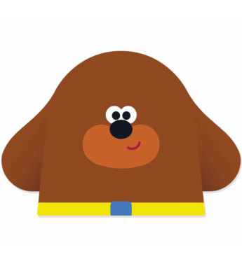 Hey Duggee Singolo 2D Card Party Face Mask - Ottimo per Bambini Feste ...
