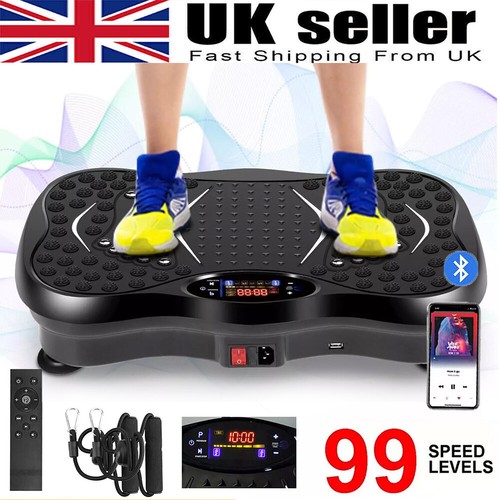 Power Vibration Plate Vibrating Machine Platform Exercise Body Shaker ...