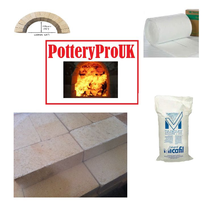FIREBRICK ARCH 15 X ARCHED BRICKS 230 X 114 X 76/52mm BREAD PIZZA OVEN ...