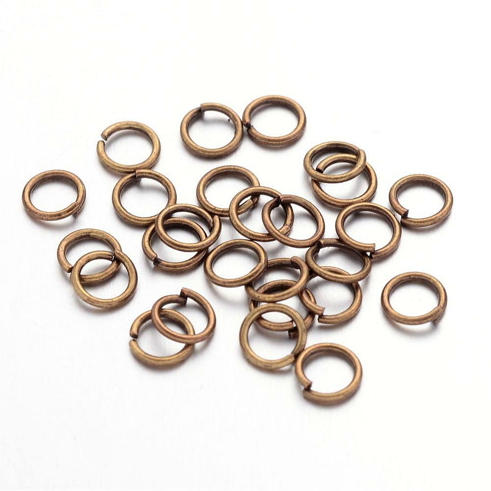 Jump Rings for Jewellery Making Closed Jump Rings Unsoldered Gold ...
